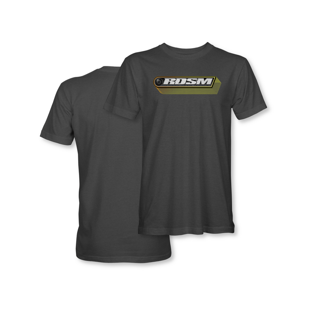 RDS Media Gunmetal Stacked Logo Shirt | GoFast Racewear